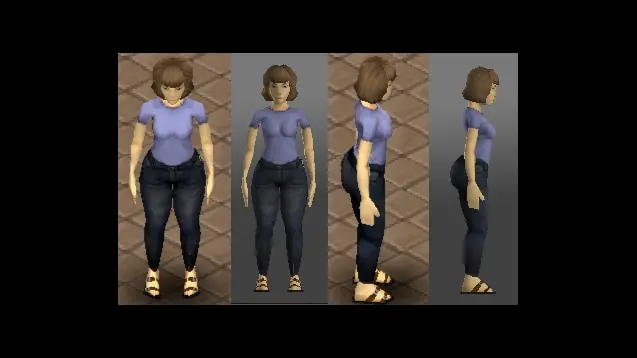 Pear-Shaped Female Body XL mod for Project Zomboid - ProjectZomboidMods.com