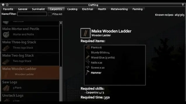 Ladders!? mod for Project Zomboid - ProjectZomboidMods.com