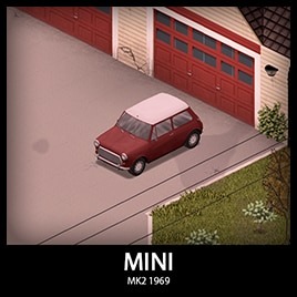 '69 Mini Mk2 мод для Project Zomboid - ProjectZomboidMods.com
